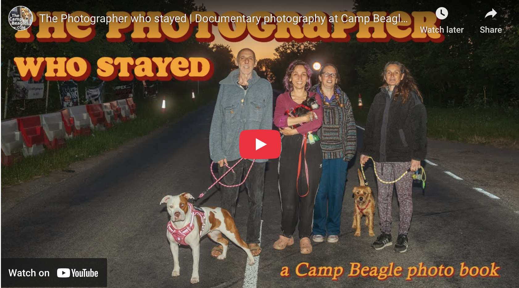 The Photographer who stayed. - The Camp Beagle